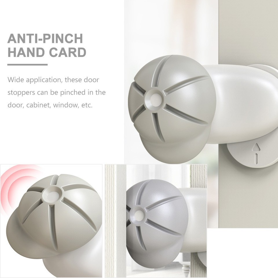 2 Pcs Door Catch Security Stopper Baby Pinch Guard Stoppers for Kids ...