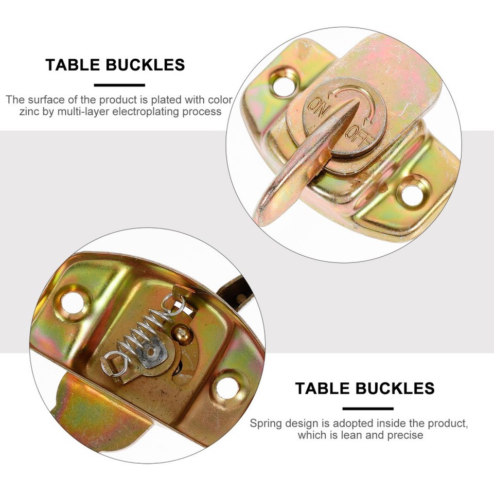 4 Pcs Lock Buckle Pallet Fastener Table Top Connector Cabinet Door ...
