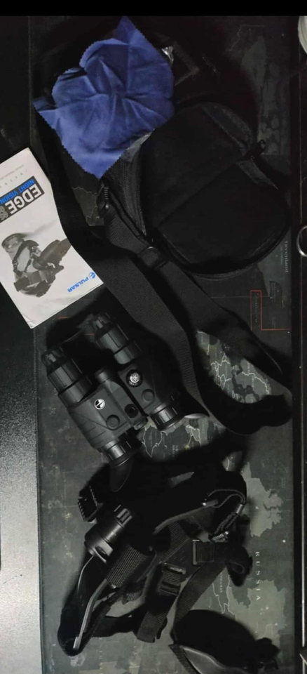 Pulsar Edge GS 1X20 Night Vision Goggles + Head Mount + Additional Add ...