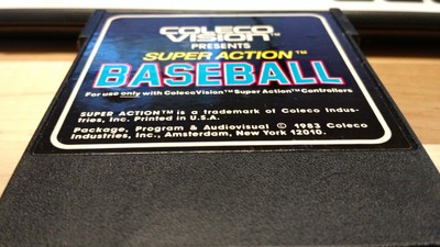 Super Action Baseball For Colecovision | eBay