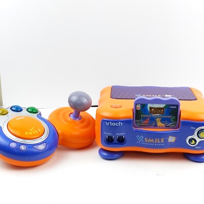 Vtech V. Smile TV Learning System Orange Console 1 Controller | eBay