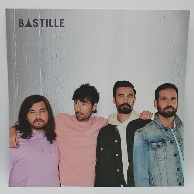 Bastille Band Members 12in X 12in 1 Sided Promotional Flat Give Me The ...