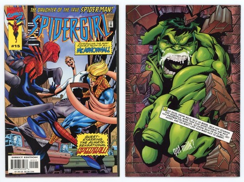 Spider-Girl #15 (NM+ 9.6) HIGH GRADE 1st app Mr Abnormal Speedball 1999 ...
