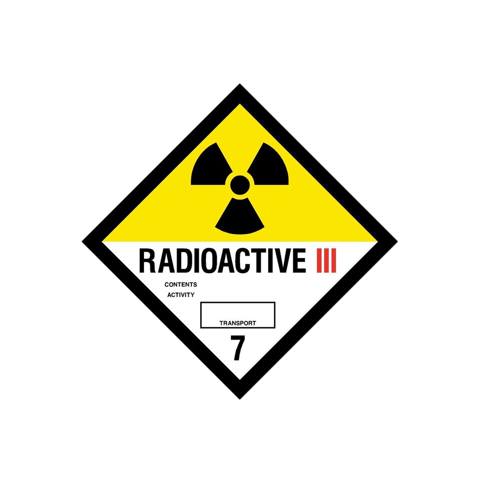Hazchem Hazard Warning Stickers 100x100mm Gas Explosive ADR Corrosive ...