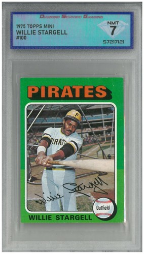 1975 Topps Mini WILLIE STARGELL #100 💎 DSG 7 | eBay