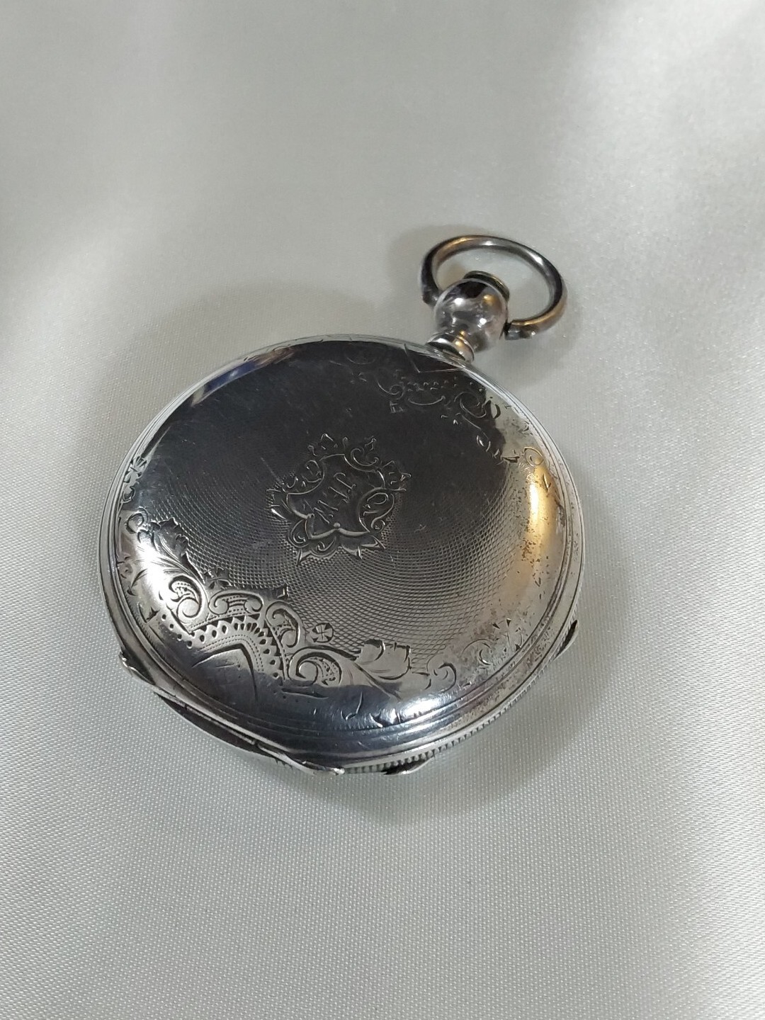 Antique Henry Beguelin Locle Sterling Silver Pocket Watch - Runs ...