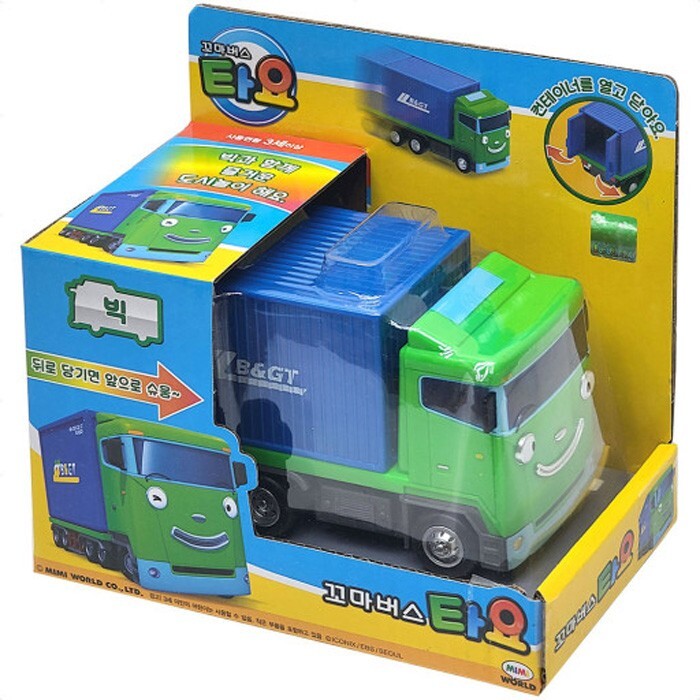 Little Bus Tayo - Big (Container Truck) Tayo Friends Pull-Back Vehicle ...