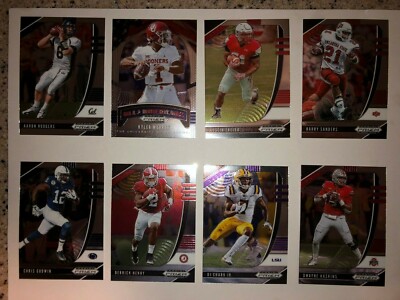 2020 PANINI PRIZM DRAFT PICKS FOOTBALL CARDS YOU CHOOSE PICK RC'S ...