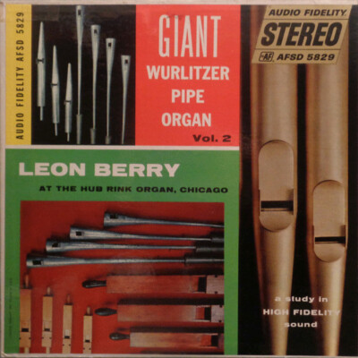 Leon Berry - Giant Wurlitzer Pipe Organ Vol. 2 / VG / LP | eBay