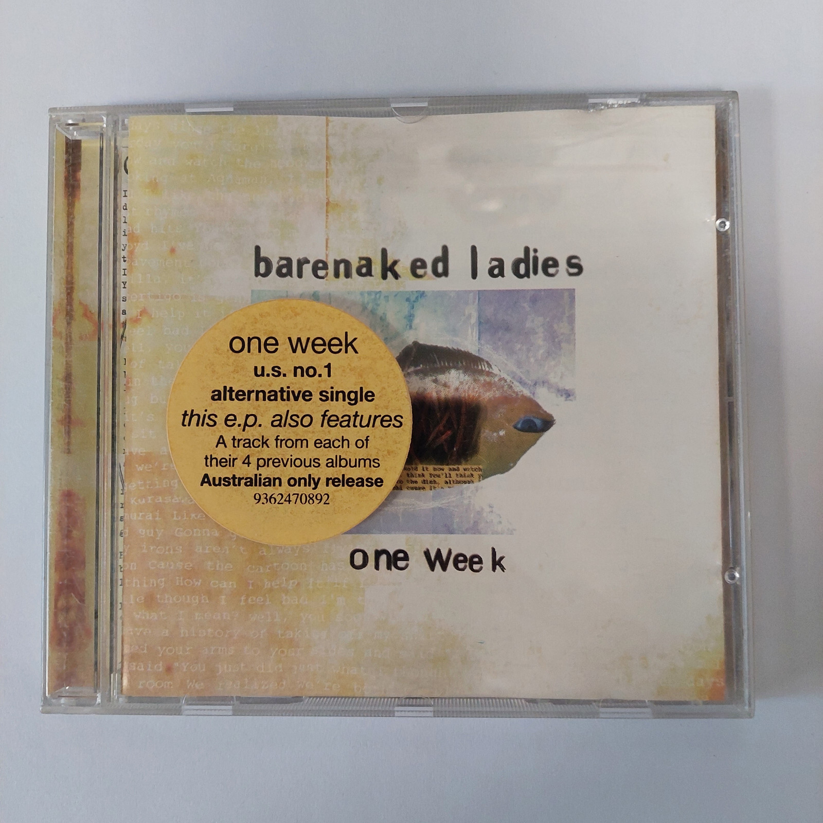 BARENAKED LADIES - ONE WEEK - Rare Digi Box CD Single CD Free Post | eBay