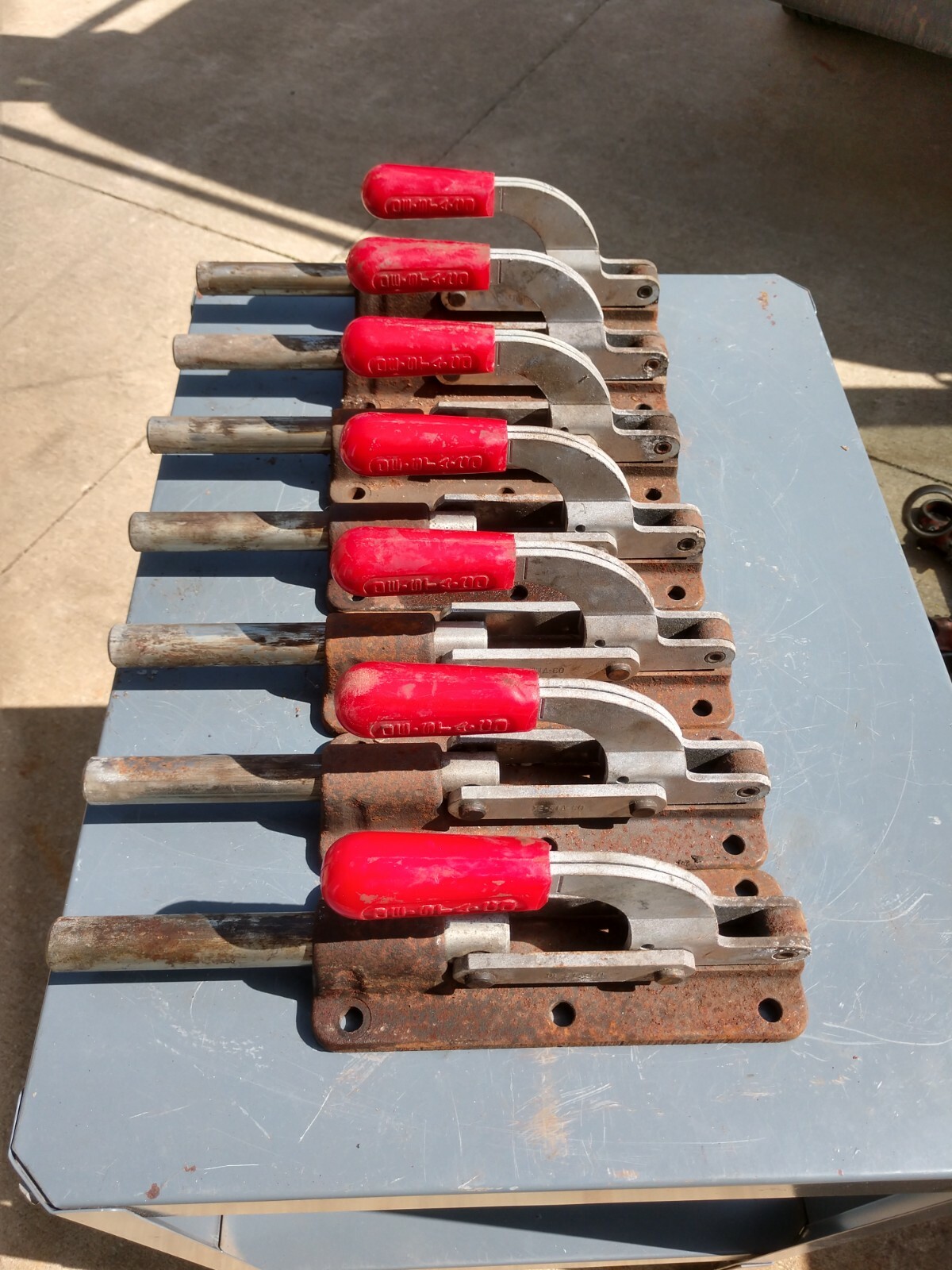 LOT OF 7 DE-STA-CO DESTACO MODEL 640 TOGGLE CLAMP | eBay