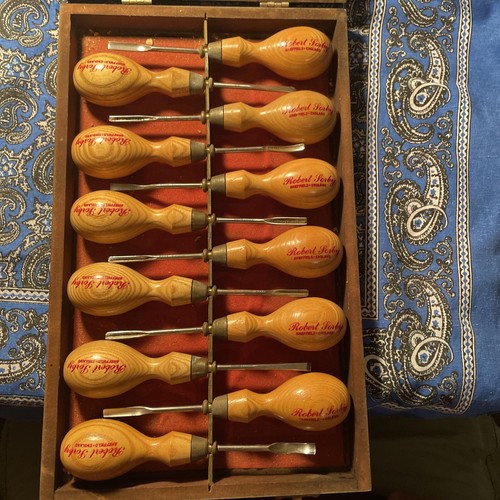 Robert Sorby set of Twelve micro wood, turning tools | eBay