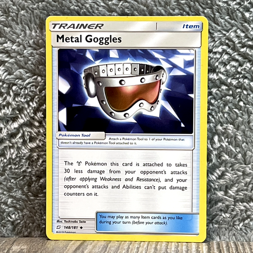 Pokémon TCG Metal Goggles Sun & Moon Team Up 148/181 Regular | eBay
