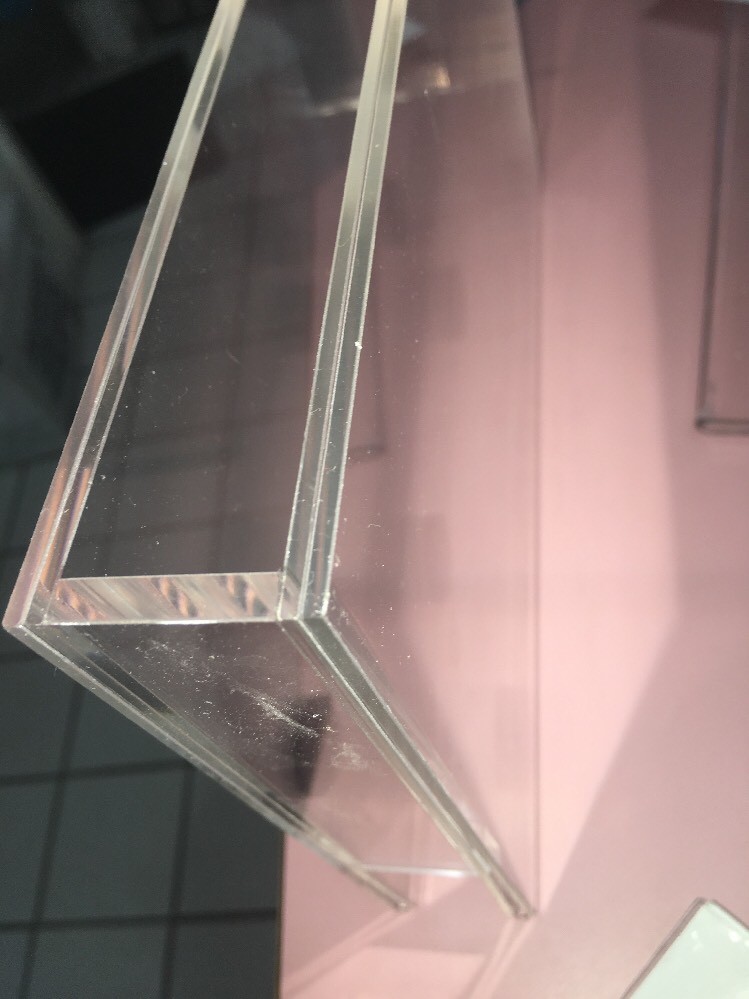 Retail Acrylic Double Sided Box Sign Holder 11” W X 7 1/2 T-SHIPS N 24 ...