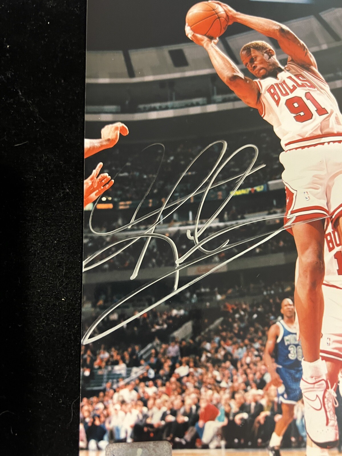 Dennis Rodman Signed 8x10 Photo Worm BAS Autograph Chicago Bulls ...