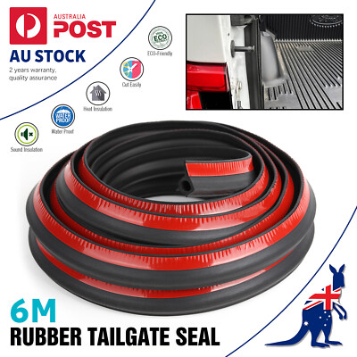 MODIGT Fit LDV T60 Tailgate Seal Kit Ute Dust Water 6M Rubber Tailgate ...