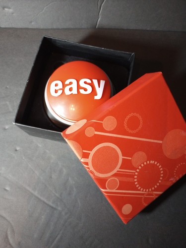 VTG Staples EASY Red Button w/Original Box Tested & Works Batteries NOT ...