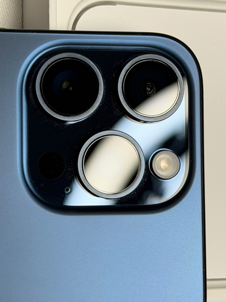 Apple iPhone 15 Pro Max, 256GB,Blue Titanium, ABSOLUTER BESTZUSTAND ...