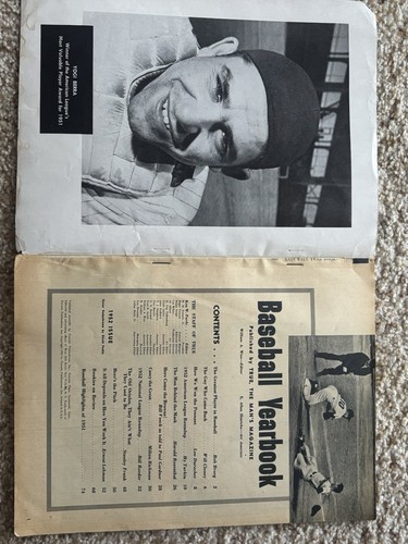 1952 Baseball Yearbook Magazine - Stan Musial Ralph Kiner Cover | eBay