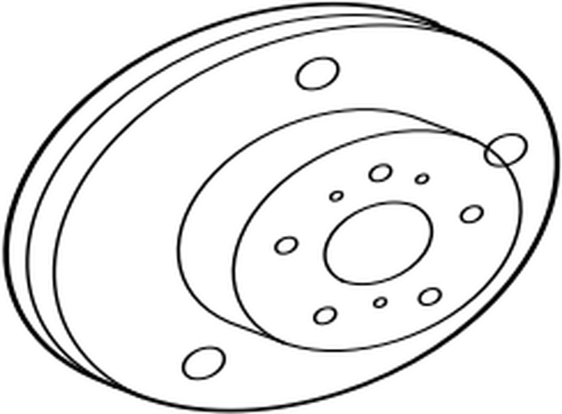 43512-48110 Toyota Disc, front 4351248110, New Genuine OEM Part | eBay