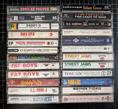 Rap & Hip-Hop Cassette Tape Lot (U-PICK) | eBay