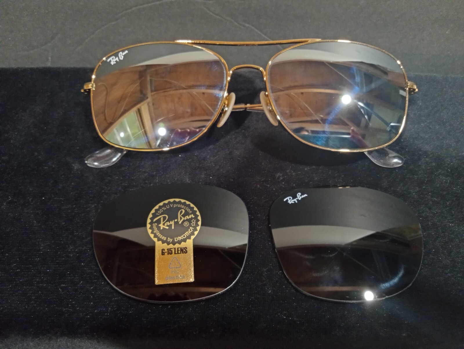 NEW Ray-Ban Sunglass Lenses G-15 Lens RB3799 Aviator Classic Unisex ...