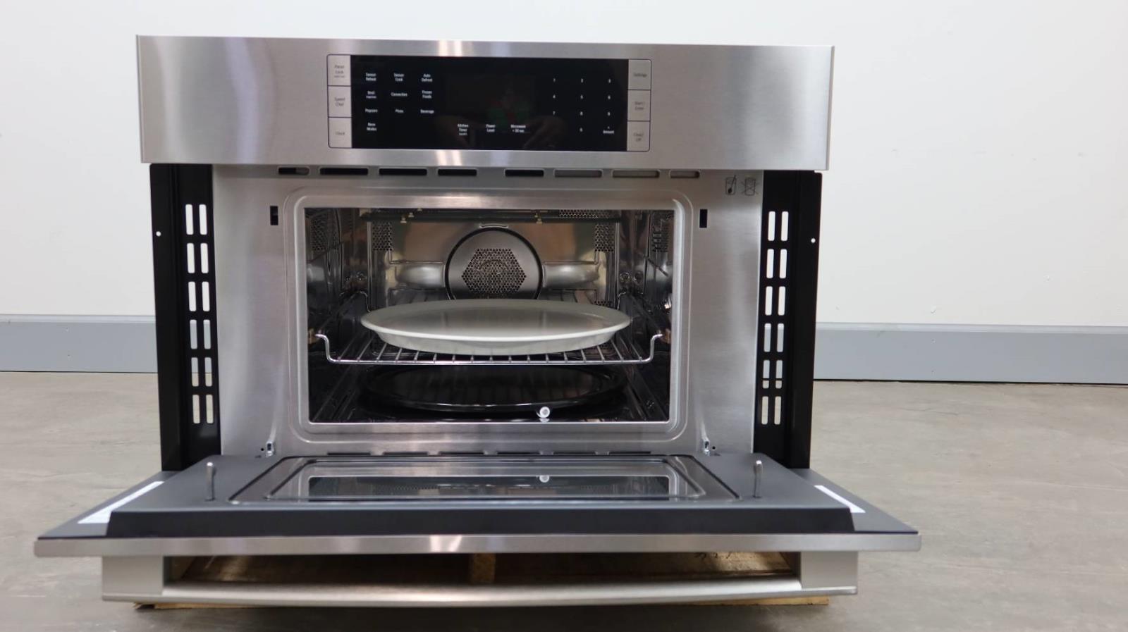 Bosch 800 Series 30" 1.6 cu.ft Microwave / Convection Speed Oven ...