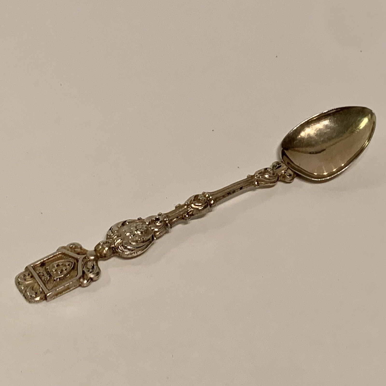 Vintage Montagnani Italy White Metal Alpacca Silver Ornate Collector ...