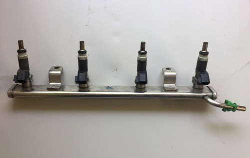 ️48J009 FUEL INJECTORS WITH RAIL 2012 CHRYSLER 200 2.4 04891577AC C18 ...