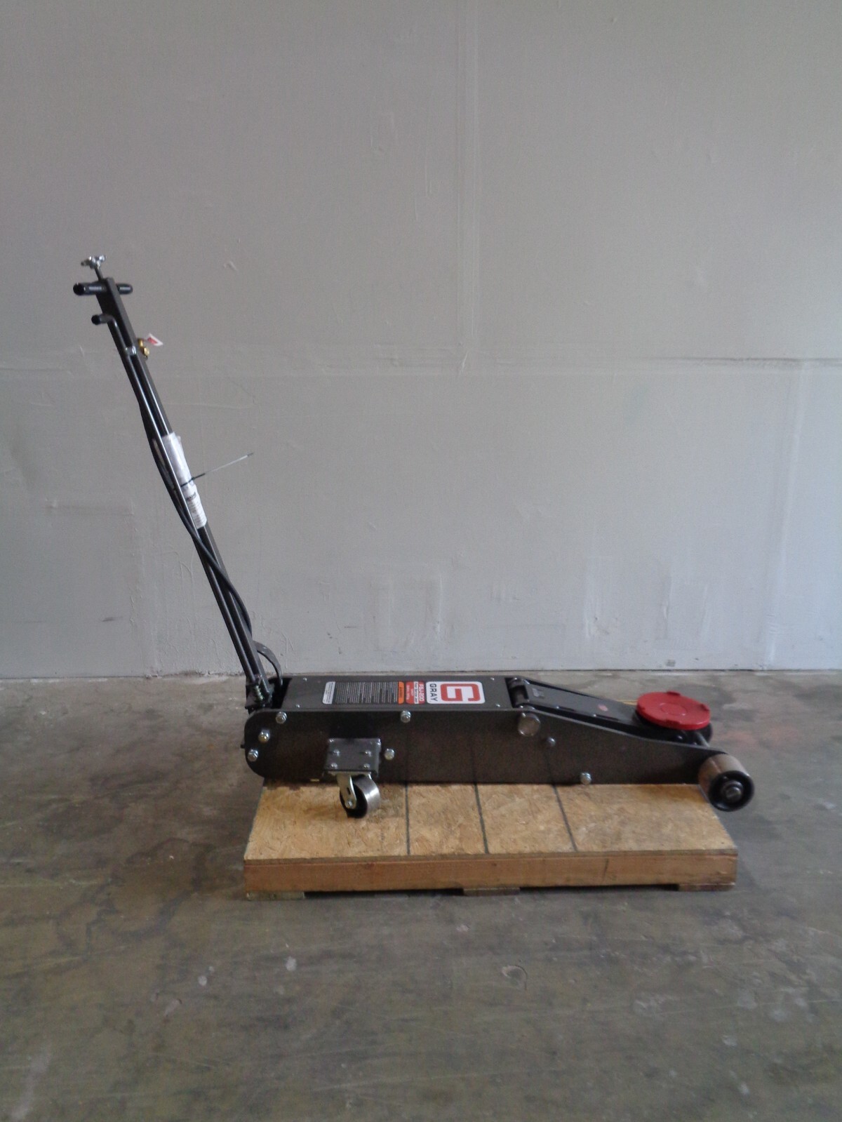 Gray 10 Ton Air/Mechanical Service Jack FSJ-200 Floor Jack Heavy Duty ...