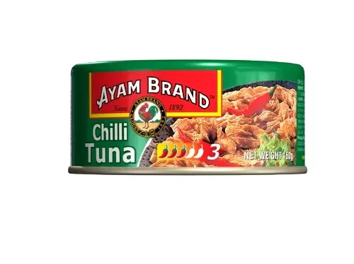 Malaysia's Choice Ayam Brand Chili Tuna 160g - Halal Certified (x5) | eBay