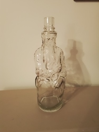 Vintage Poland Mineral Spring Water Figural Bottle Hiram Ricker & Sons ...