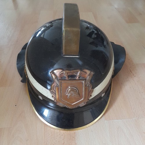 VINTAGE DUTCH FIRE BRIGADE HELMET FIREMAN | eBay UK