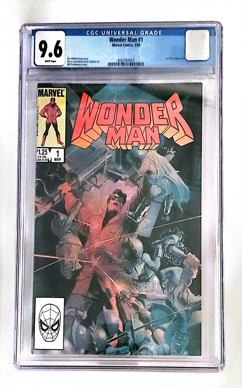 Wonder Man #1 (Marvel, March 1986) for sale online | eBay