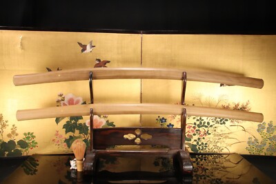 Japanese Imitation Samurai Sword Katana Wakizashi White Sheath ...