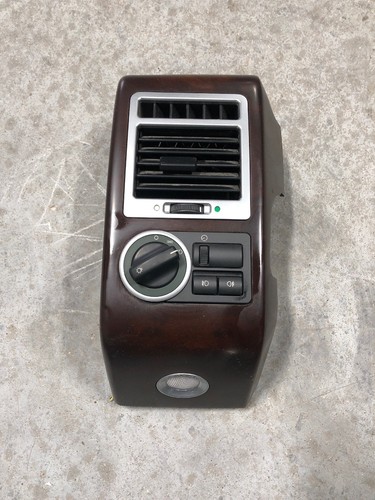 03-05 LAND ROVER RANGE ROVER HEADLIGHT SWITCH ASSEMBLY WITH DASH BEZEL ...