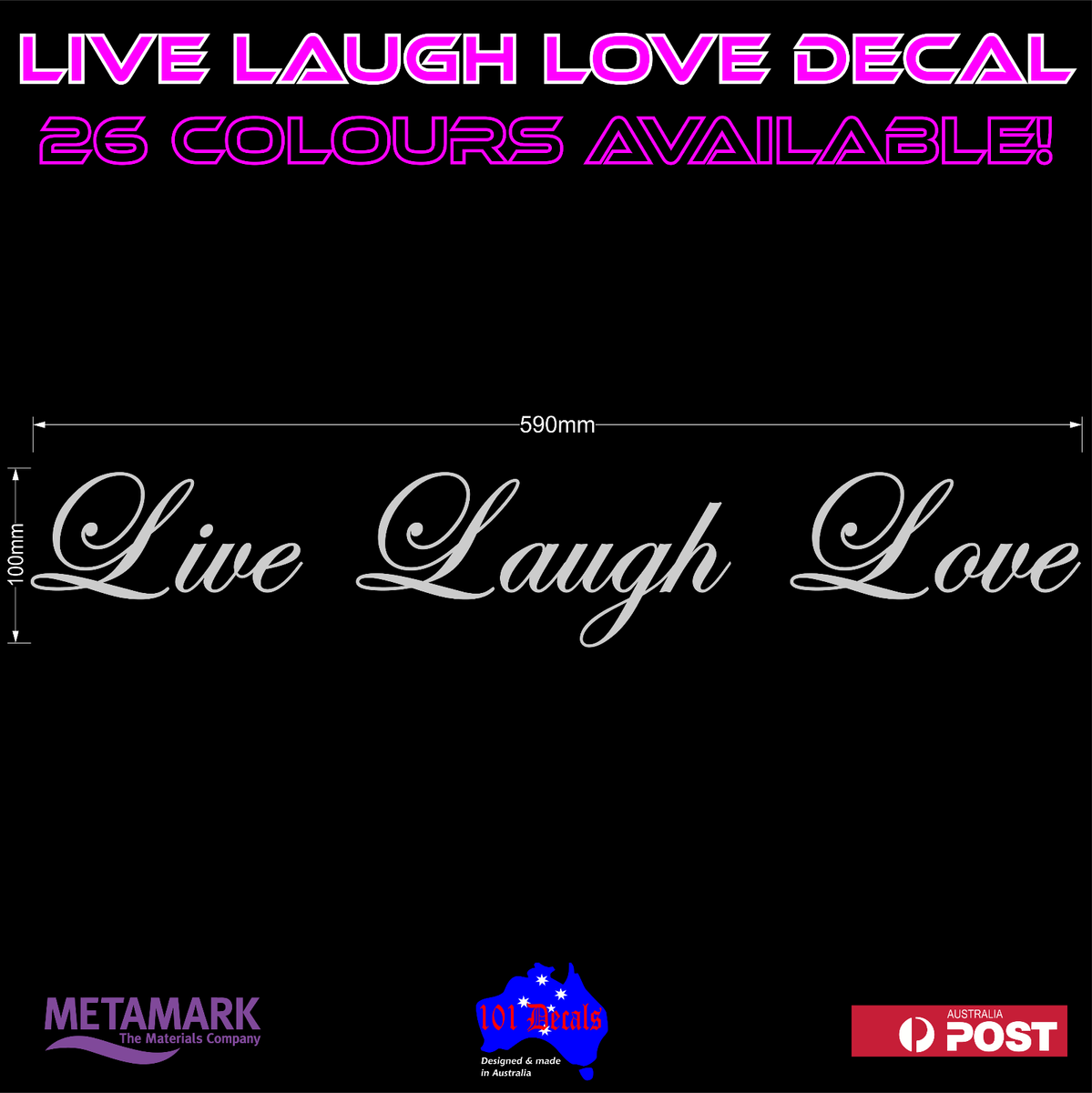 Live Laugh Love Fonts Vertical Live Laugh Love Cursive Metal Wall Art