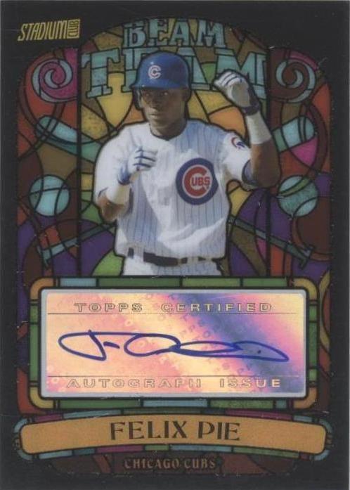 2008 Topps Stadium Club - Beam Team Felix Pie #BTA-FP (AU) for sale ...