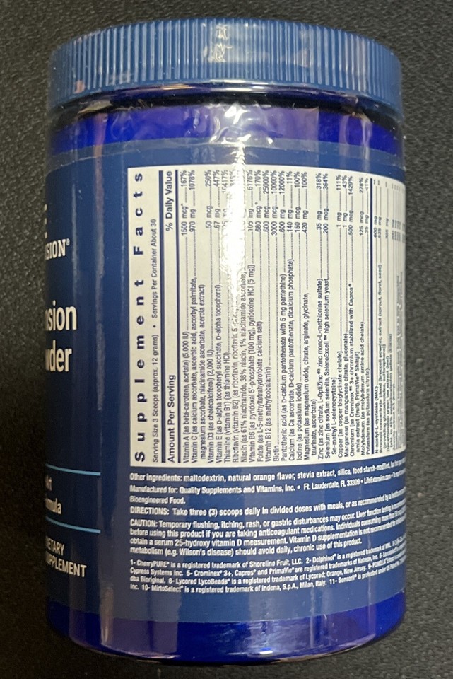 Life Extension Mix Powder 12.7oz/360g, Multi-Nutrient Formula. Factory ...