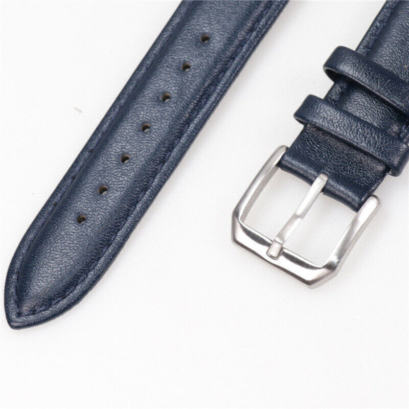 Bracelet 21mm Leather Starp Watch Band For Seiko Sportura Chronograph ...