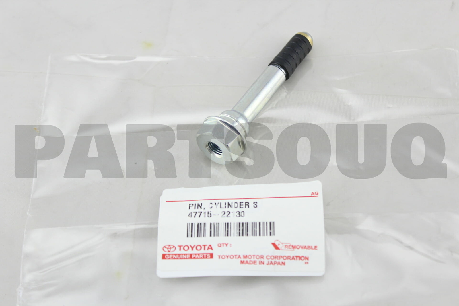 4771522130 Genuine Toyota PIN, FRONT DISC BRAKE CYLINDER SLIDE 47715 ...
