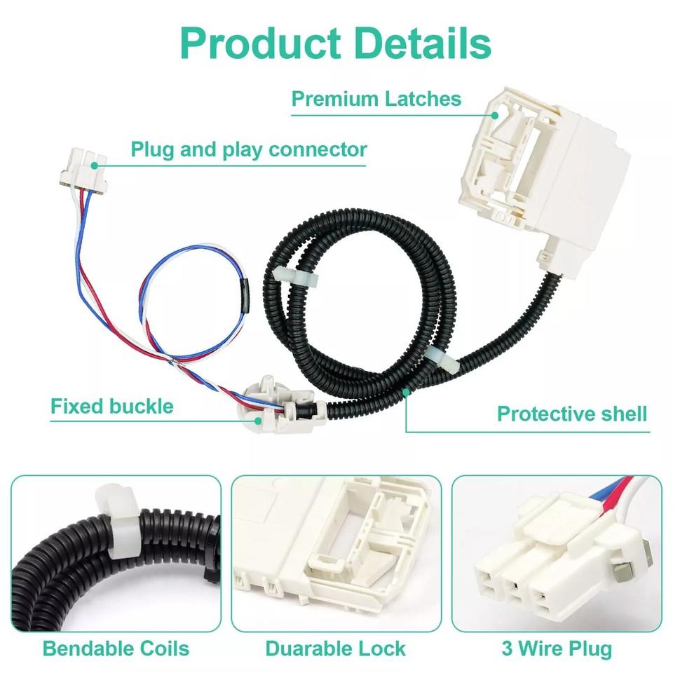 Washer Lid Lock Switch WH08X32657 WH08X31222 AP7033485 for GE Washing ...