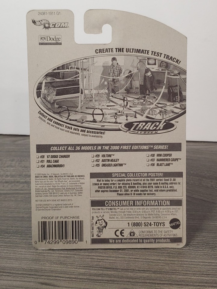 Lot of 4 2000 Hot Wheels FE '67 Dodge Charger Silver PR5 #088 1:64 Diecast | eBay