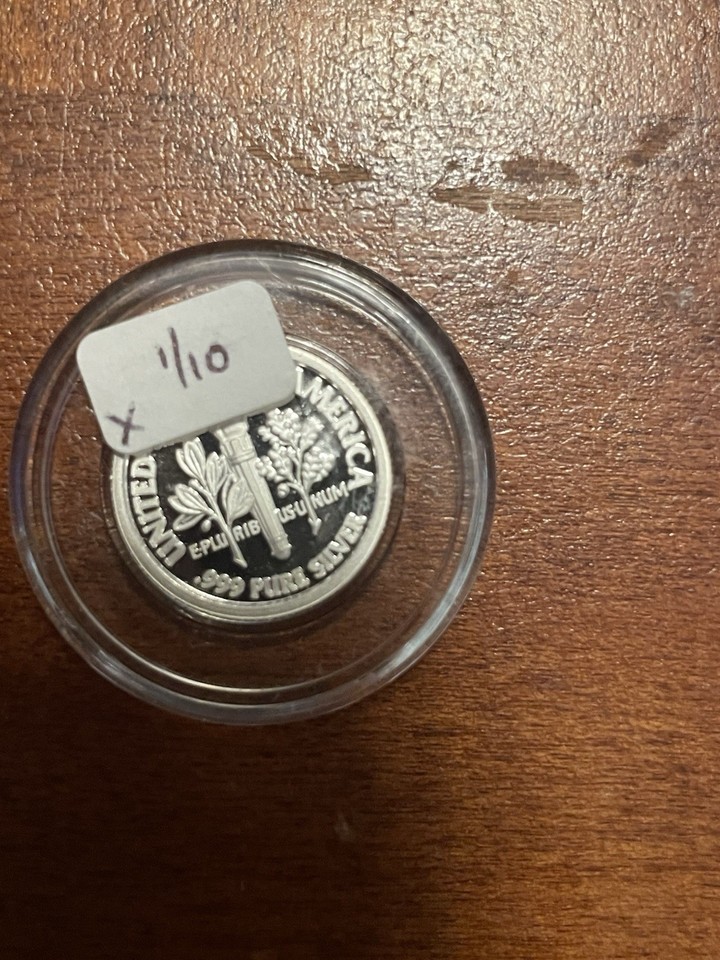 1/10th Oz .999 Fine Silver Round | eBay