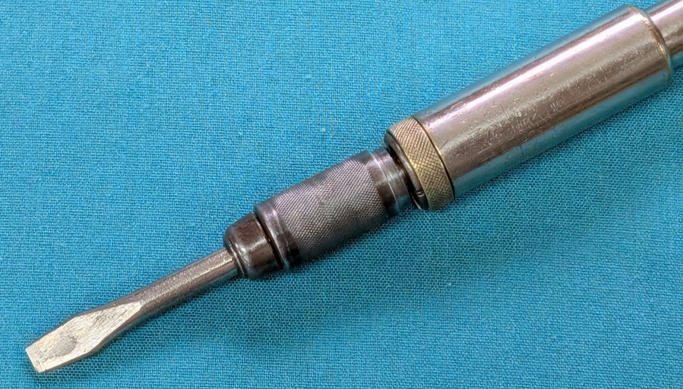 EARLY North Brothers "Yankee" No. 130 Spiral Ratchet Screwdriver w/ 1 ...