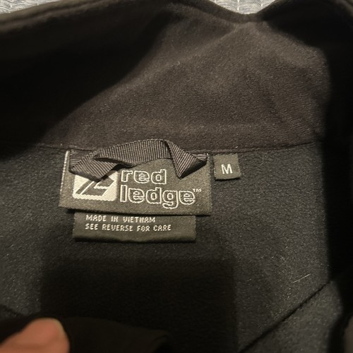 Vintage Red Ledge Men's Jacket Model RL210 Size Medium Black Euc | eBay