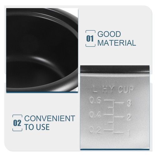 2 PCS Stainless Steel Inner Pot Rice Cooker Liner with Steamer Cookers ...