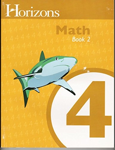 HORIZONS 4TH GRADE MATH STUDENT BOOK 2 (LIFEPAC) By Alpha Omega ...