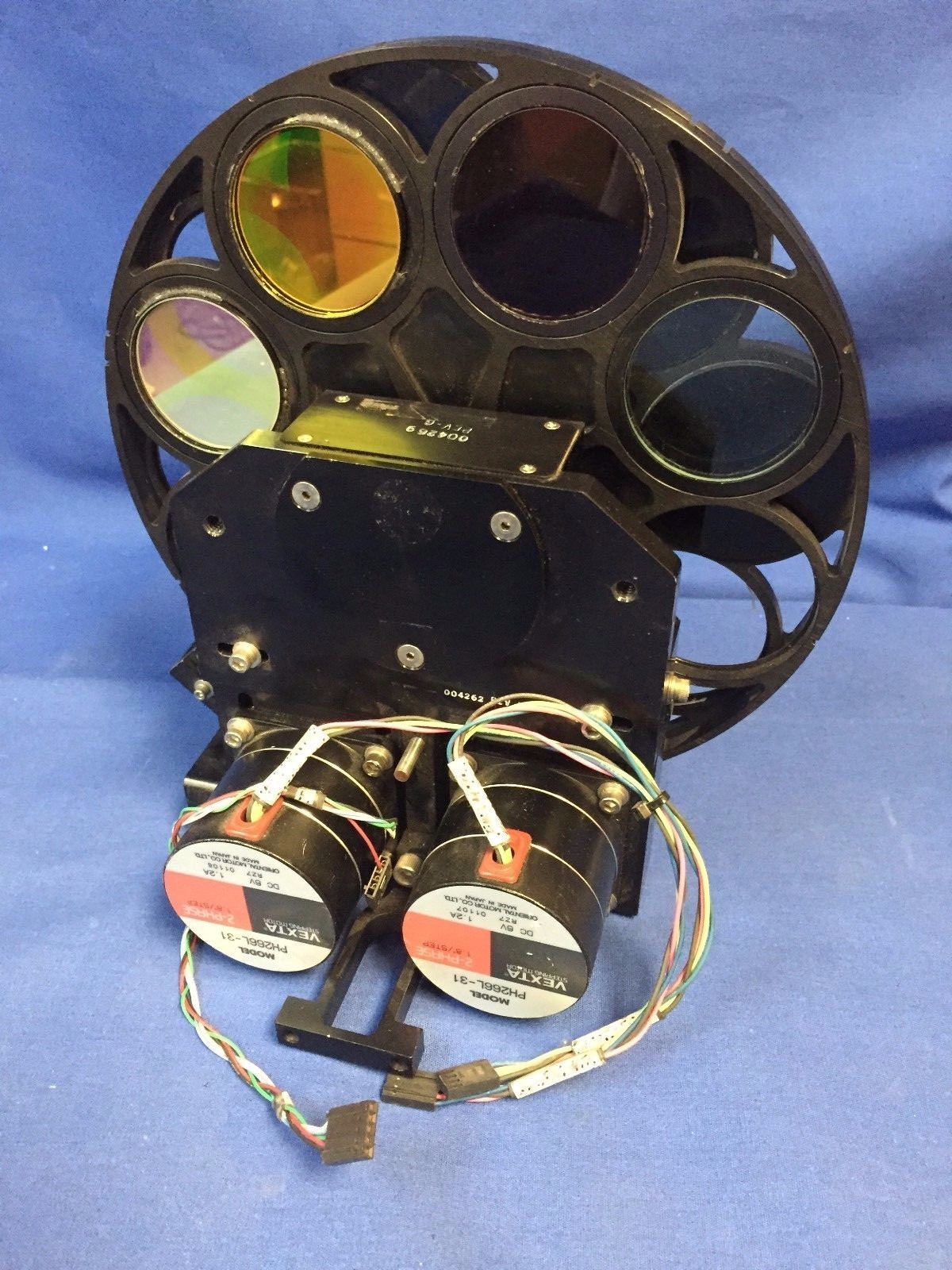 MOTORIZED OPTICAL FILTER WHEEL, with vexta motor | eBay