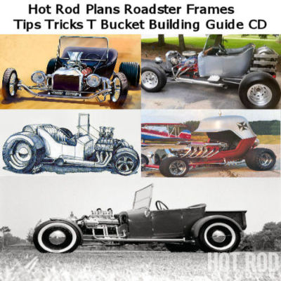 Hot Rod T Bucket Tips Tricks Build Guide Plans Roadster Frames PDF ...